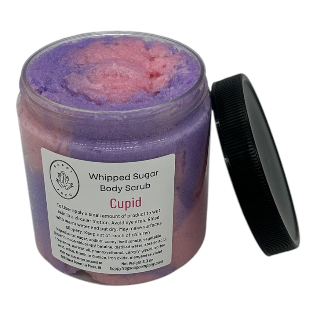 Cupid Whipped Sugar Scrub – Happy Frog Soap Company
